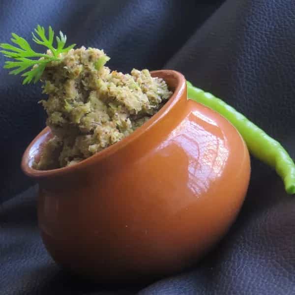 How to make Green Chili Techa Recipe