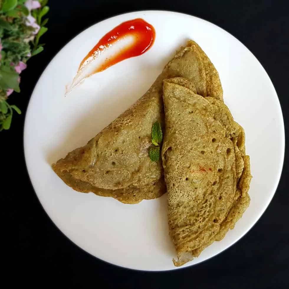How to make Green Dal Chilla Recipe