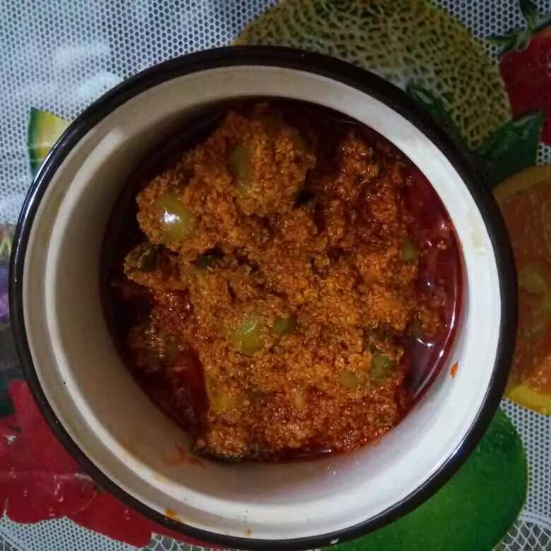 How to make Gunda And Raw Mango Pickle Recipe
