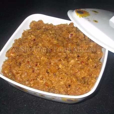 How to make Gur Ji Kutti/wheat Flour Crumble Sweet Recipe