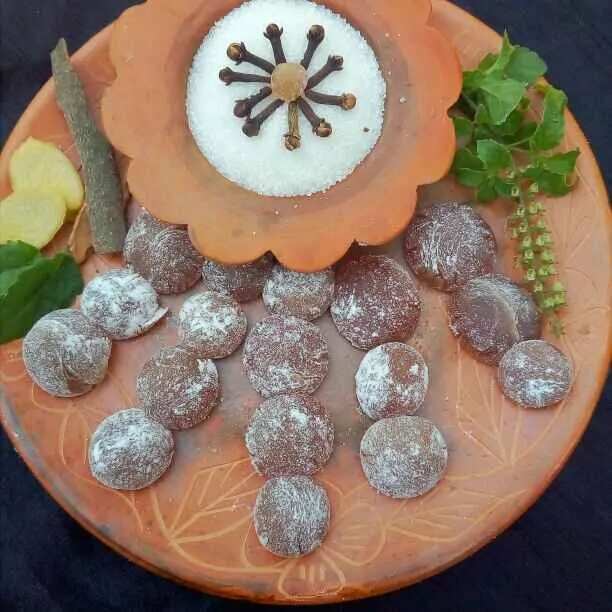 How to make Holy Basil/tulsi/candy/cough Drops Recipe