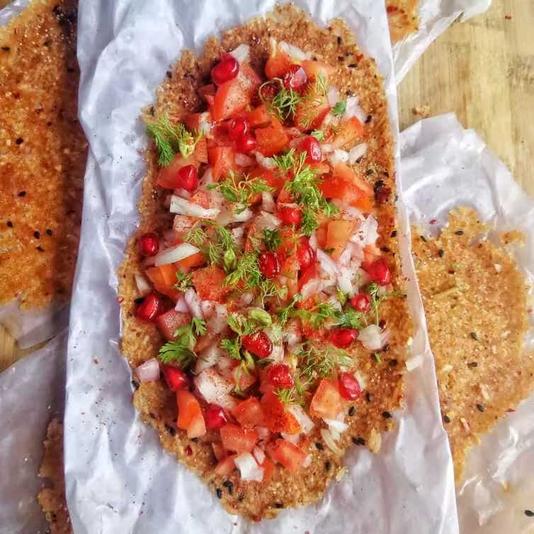 How to make Indian Senbai Crackers (instant Rice Crackers) Recipe