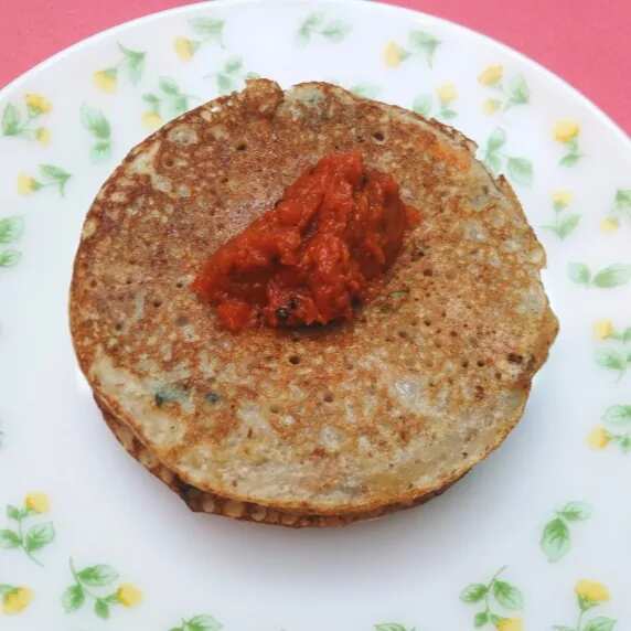 How to make Kathamba Dosa (mixed Sprouts Dosa) Recipe