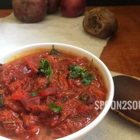How to make Kerala Beetroot Coconut Curry Recipe