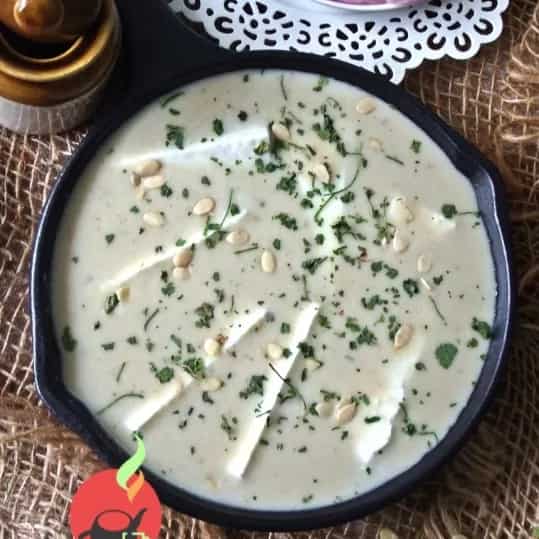 How to make Magaz Malai Paneer Recipe