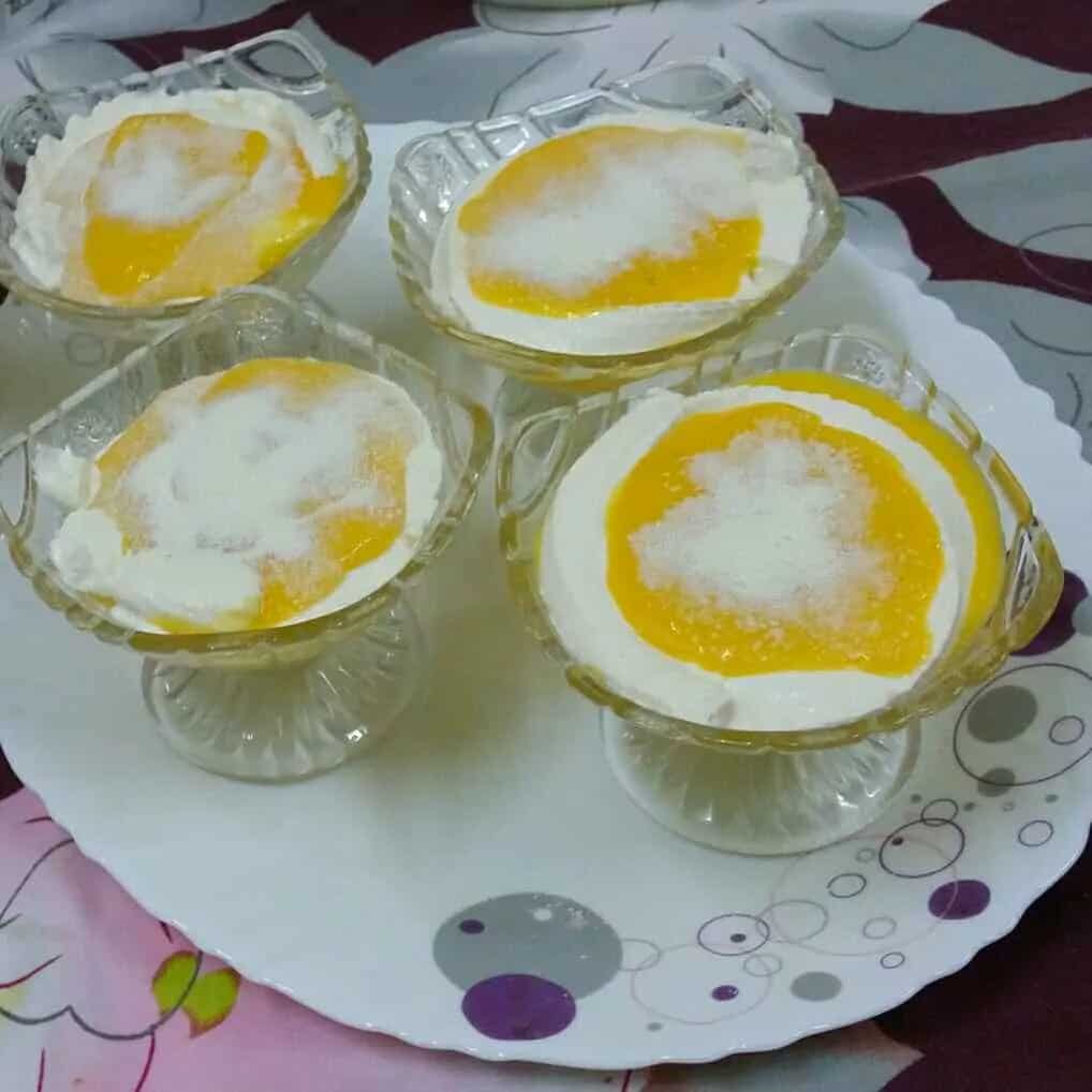 How to make Mango/coconut Cream Pudding Shots Recipe