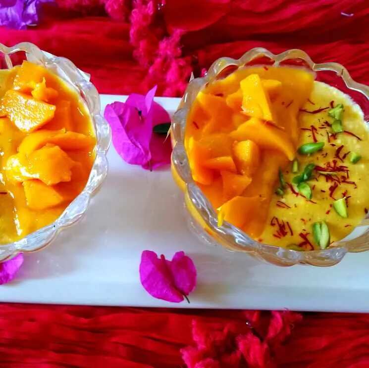 How to make Mango Sandesh Gelo (vegan) No Gelatine Recipe