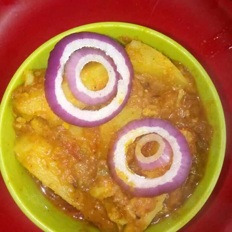 How to make Masala Dandal(cauliflower Stalk) Recipe