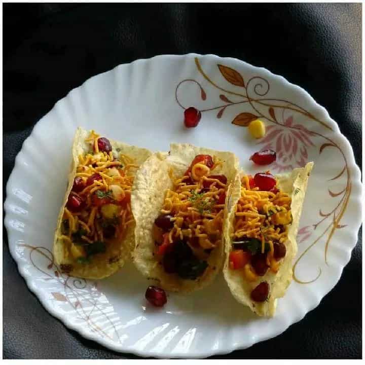 How to make Masala Papad Tacos Recipe