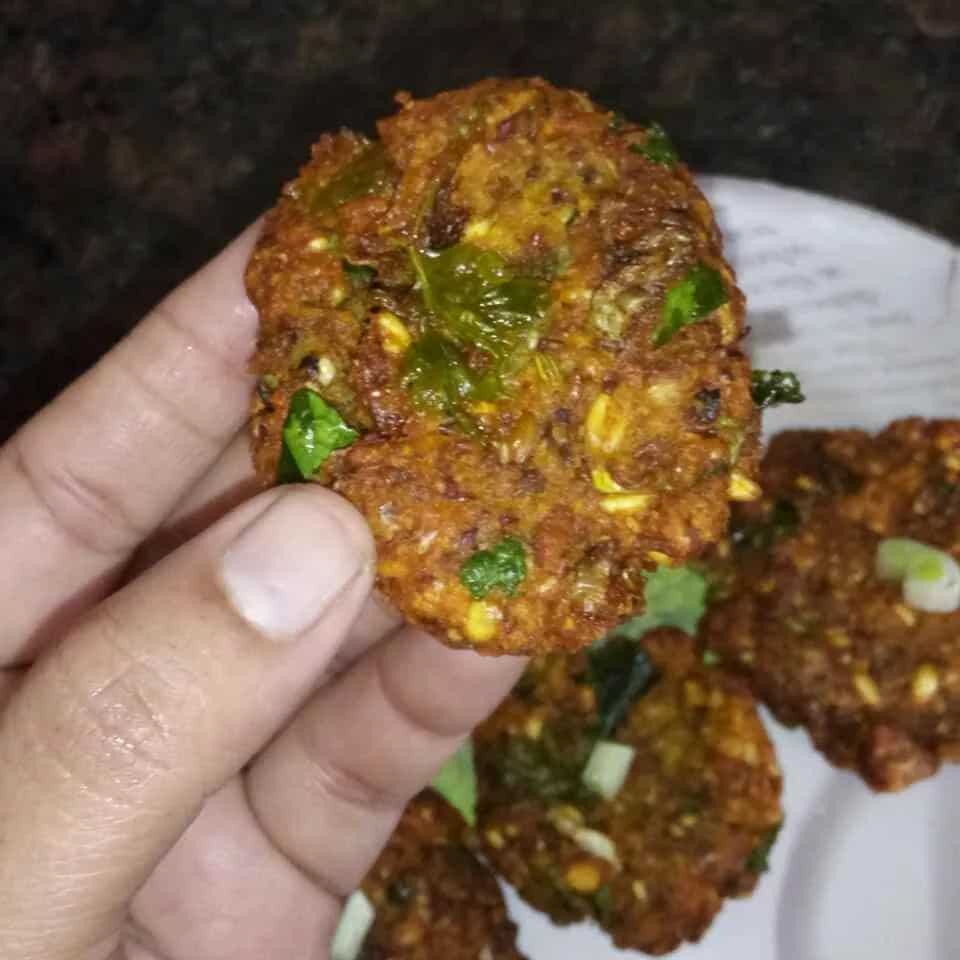 How to make Mixed Sprouts Vada (very Crispy) Recipe