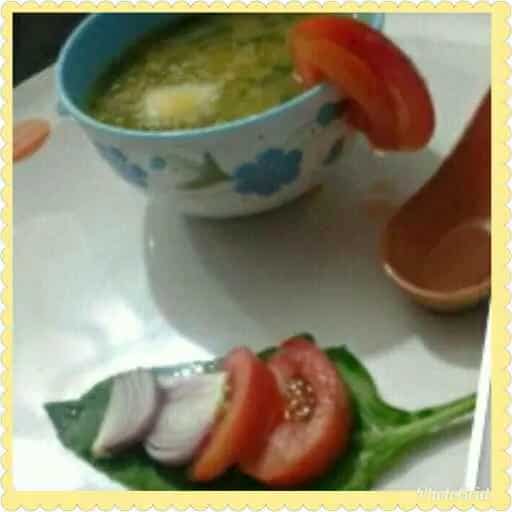 How to make Moong Palak Soup Recipe