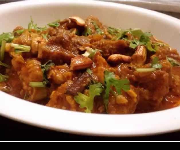 How to make Mutton Cashew Curry Recipe