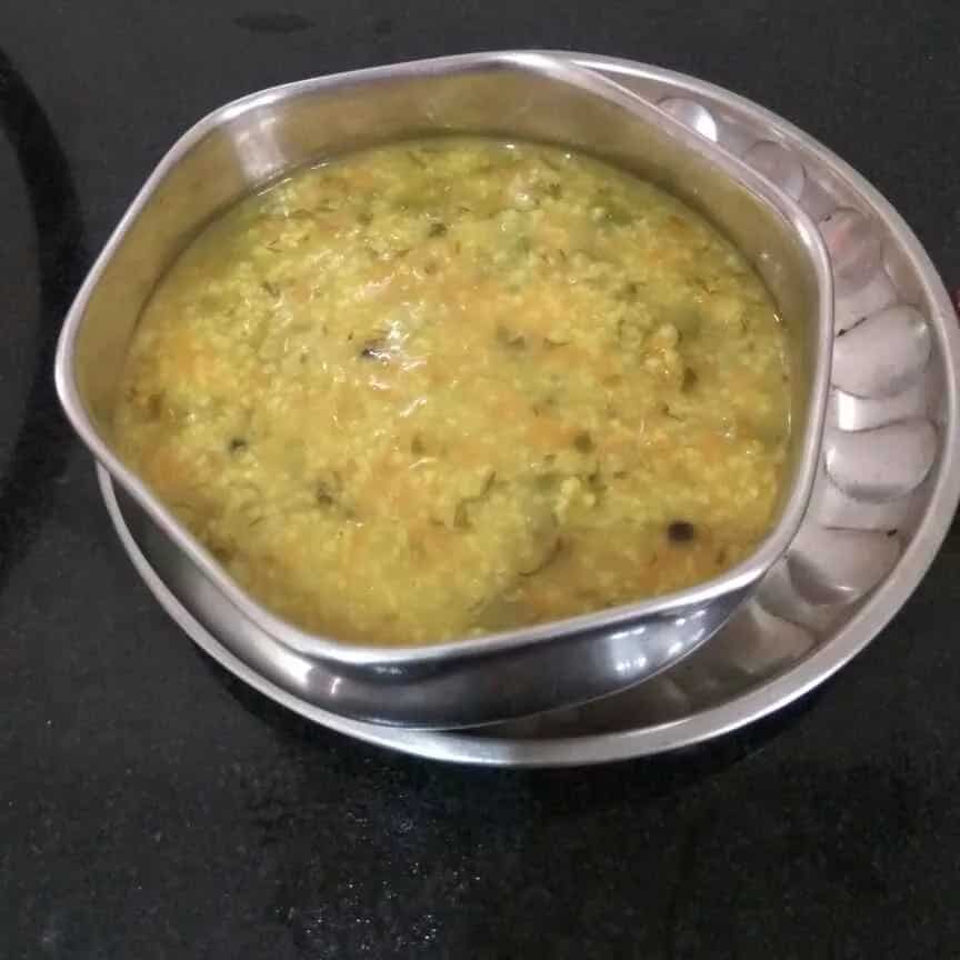 How to make Navane Pongal (with Veggies) Recipe