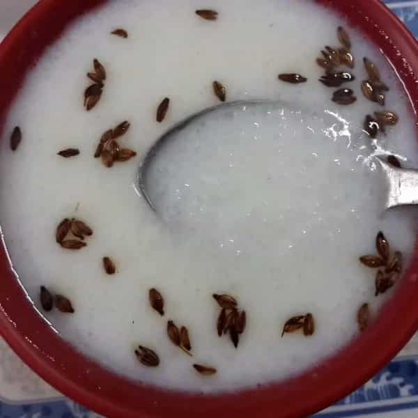 How to make Nugalu Kanji/rice Sooji Porridge Recipe