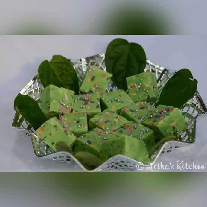 How to make Paan (betel) Chocolate Fudge Recipe