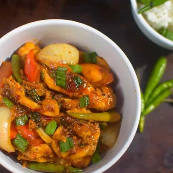 How to make Pan Fried Chilli Chicken Recipe