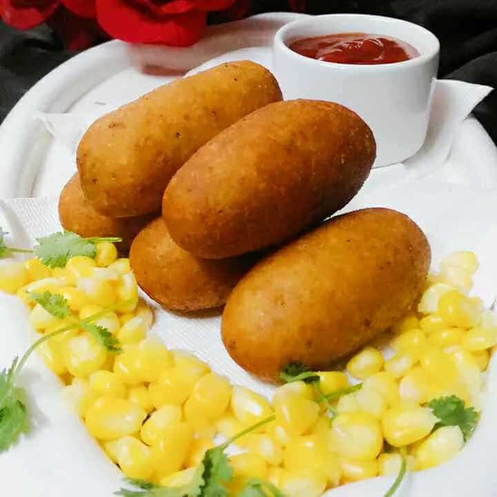 How to make Paneer And Corn Croquettes Recipe