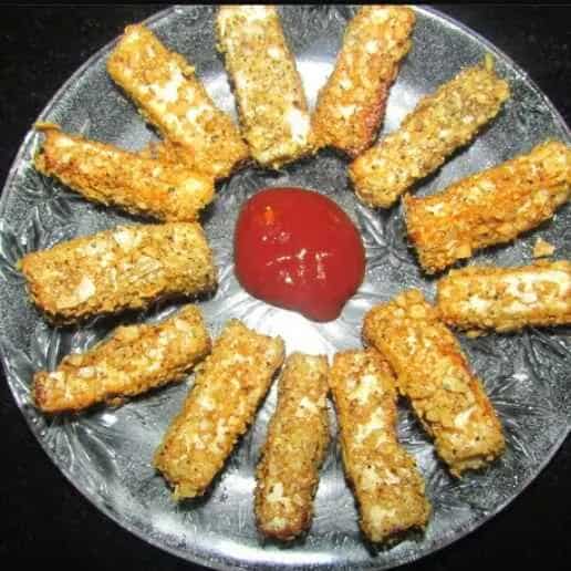 How to make Papad Paneer Sticks Recipe