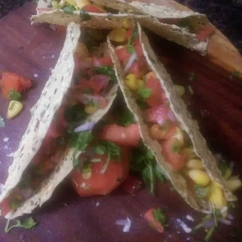 How to make Papadam Tacos Recipe
