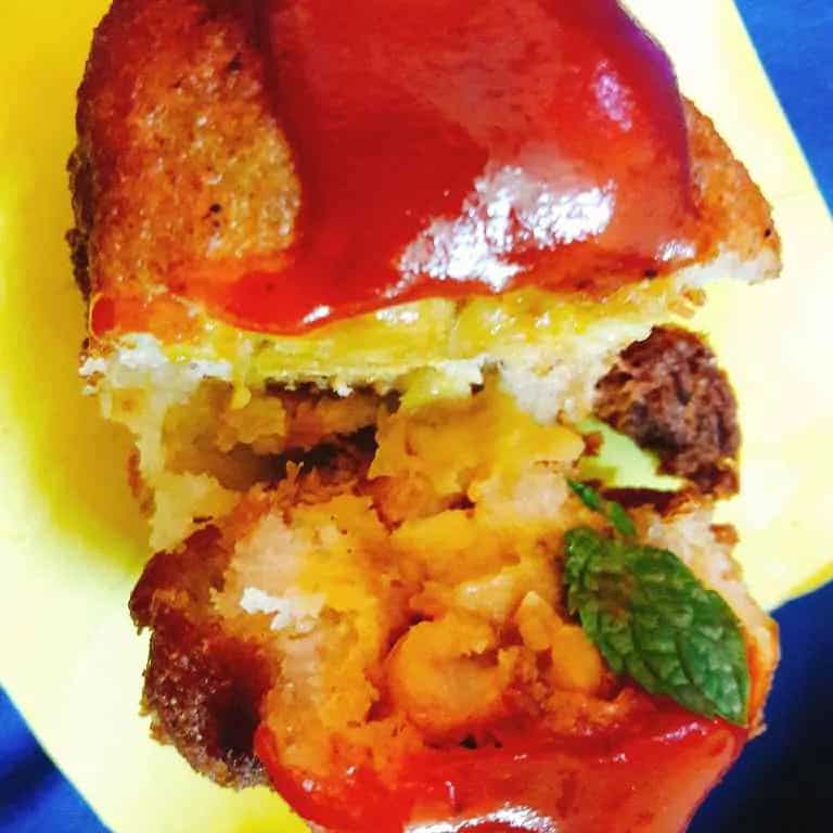 How to make Peri Peri Spicy Paneer Cheese Bread Roll Recipe