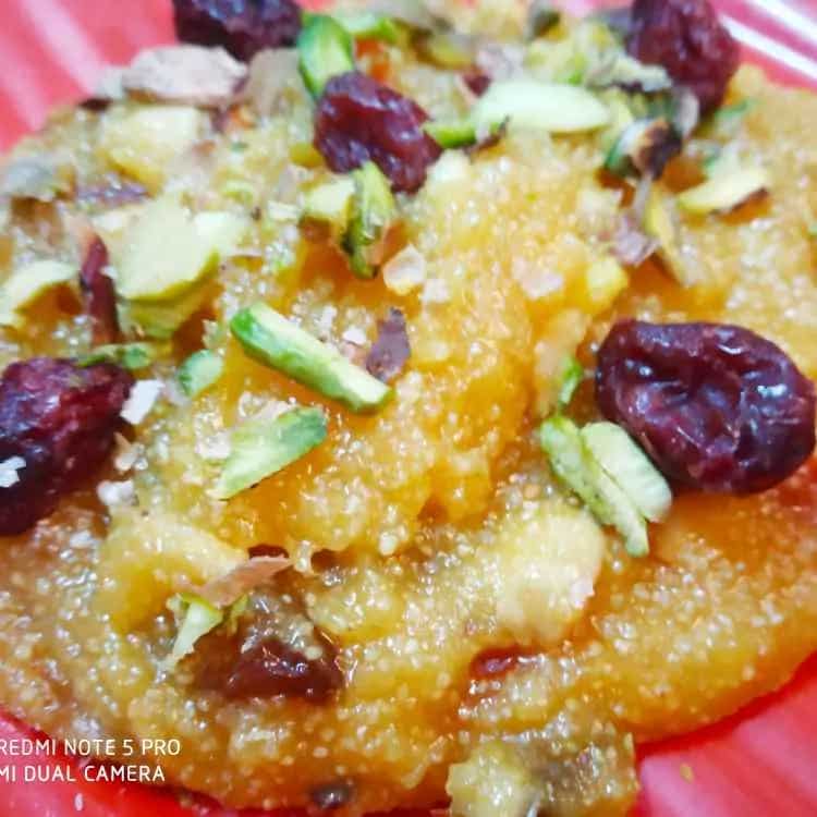How to make Pista Kesar Halwa Recipe