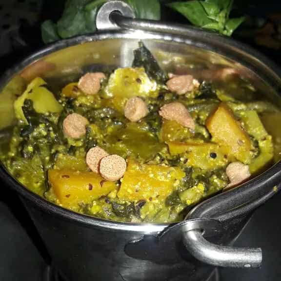 How to make Pui Saag/malabar Spinach Recipe