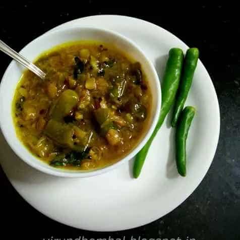 How to make Puli Milagai (green Chilly In Tamarind Sauce) Recipe