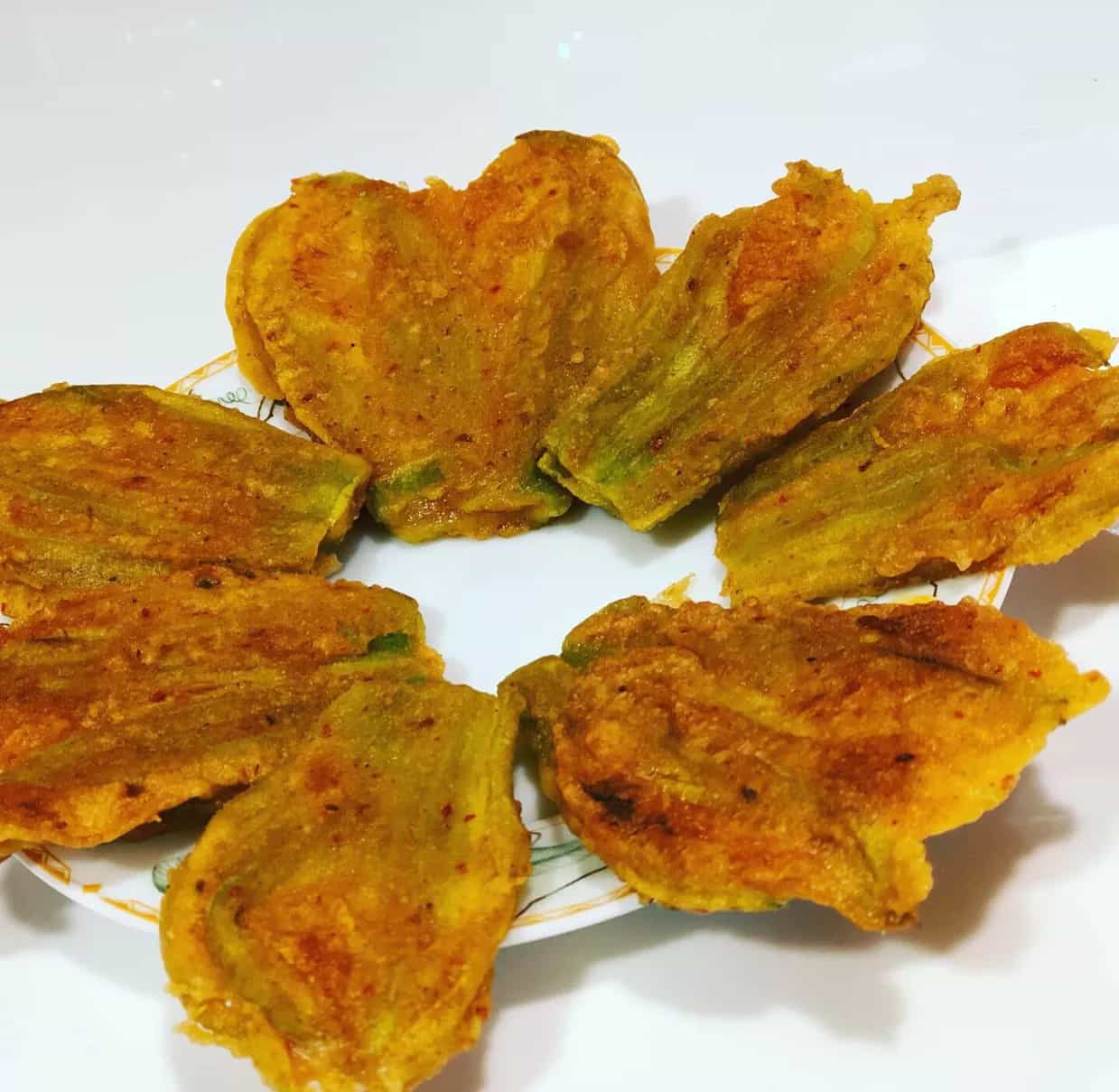 How to make Pumpkin Blossom Fritters/pumkin Flower Bara Recipe