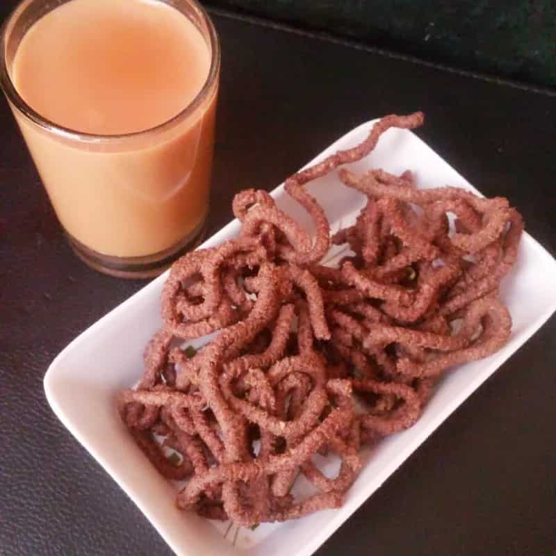 How to make Ragi And Raw Banana Muruku Recipe