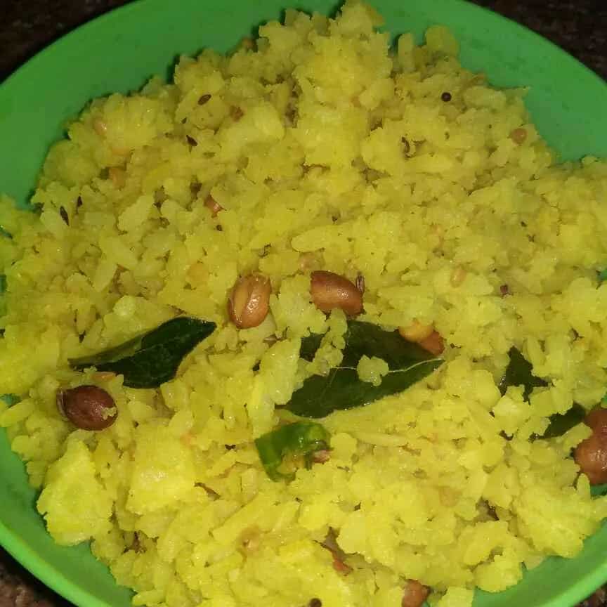 How to make Raw Mango Poha Recipe