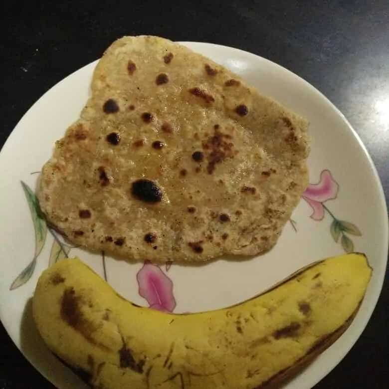 How to make Ripe Banana Paratha Recipe