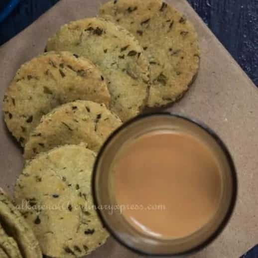 How to make Salty Spinach Crackers Recipe