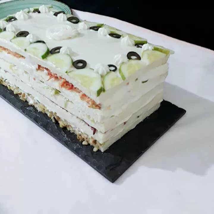 How to make Sandwich Cake (smorgastarta) Recipe