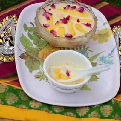 How to make Shahi Mango Paneer Kheer/mango Flavoured Cottage Cheese ...