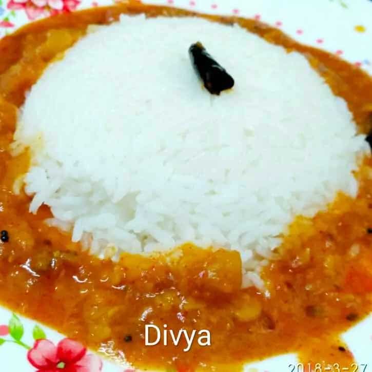 How to make Sour N Sweet Mango Dol With Chaval Recipe