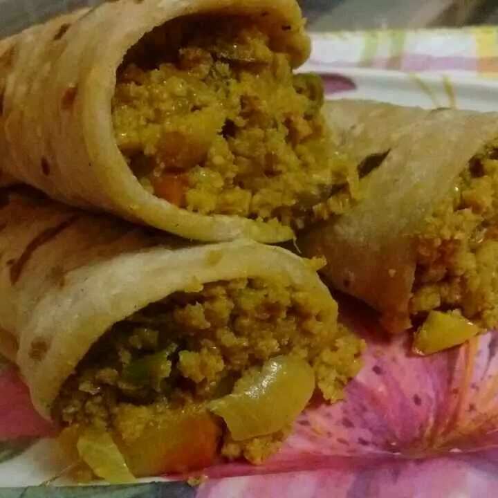 How to make Soya Frankie Rolls Recipe