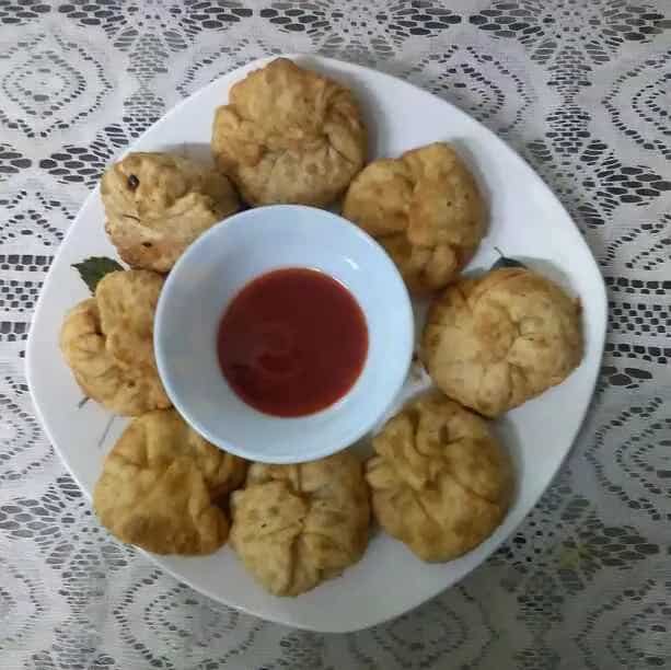 How to make Soya Keema Fried Momos Recipe