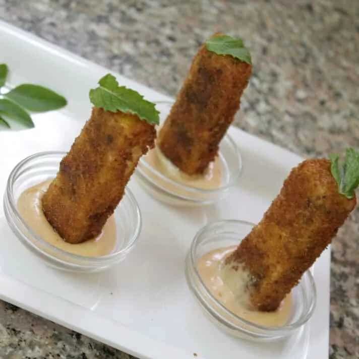 How to make Spicy Cottage Cheese Fingers Recipe