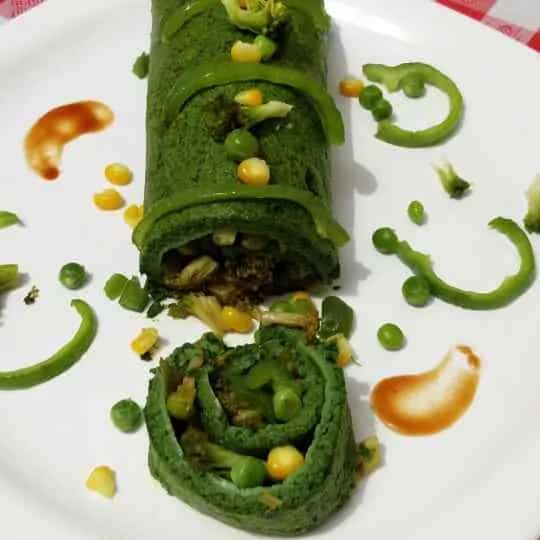 How to make Spinach Roulade Recipe