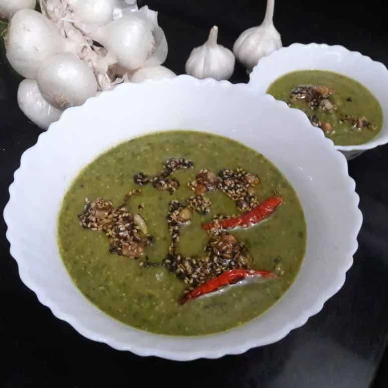 How to make Spinach With Curd/patal-bhaji Recipe