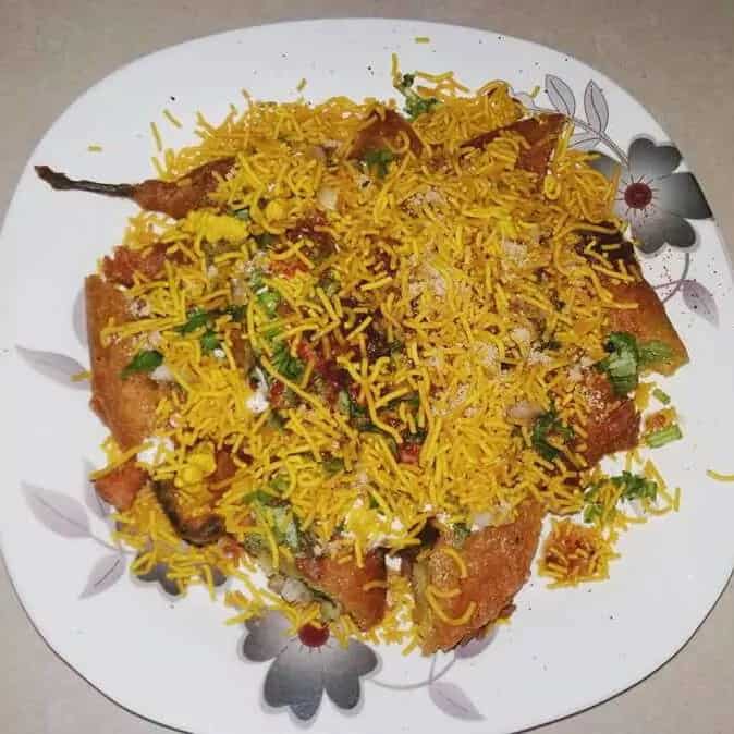 How to make Stuffed Chilli Chat Recipe