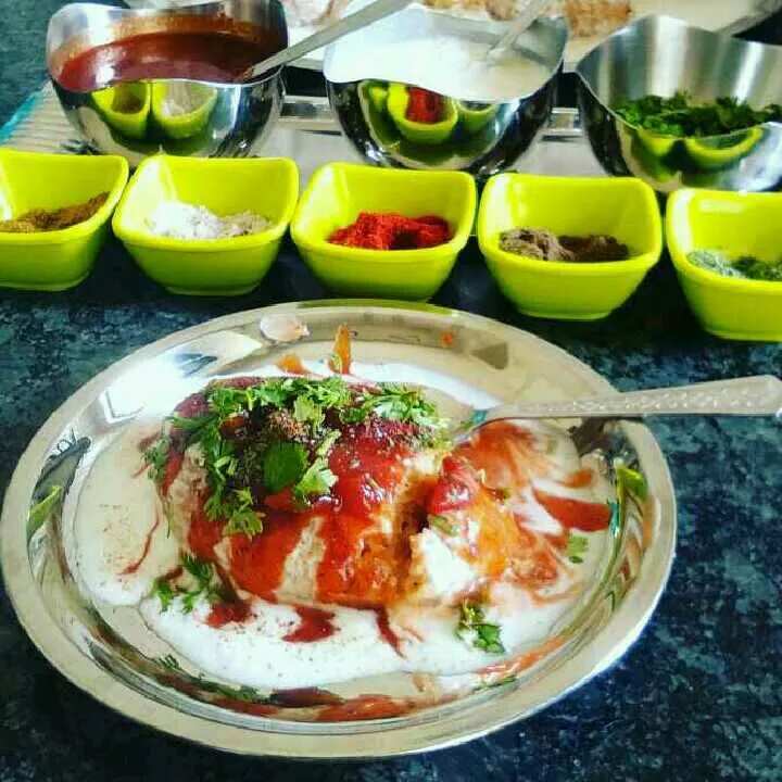 How to make Stuffed Dahi Vada Recipe