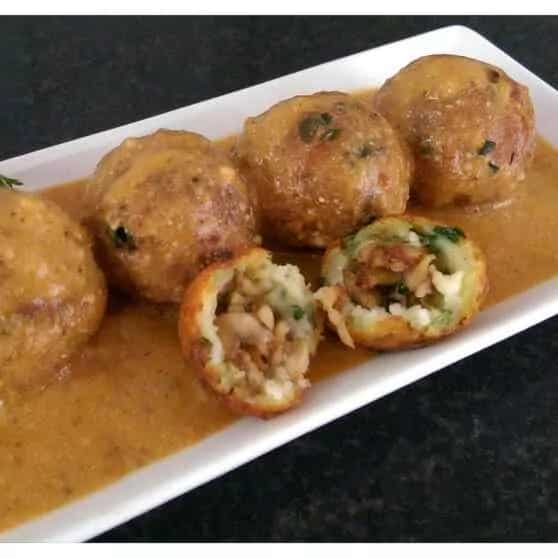 How to make Stuffed Mushroom Koftas Recipe