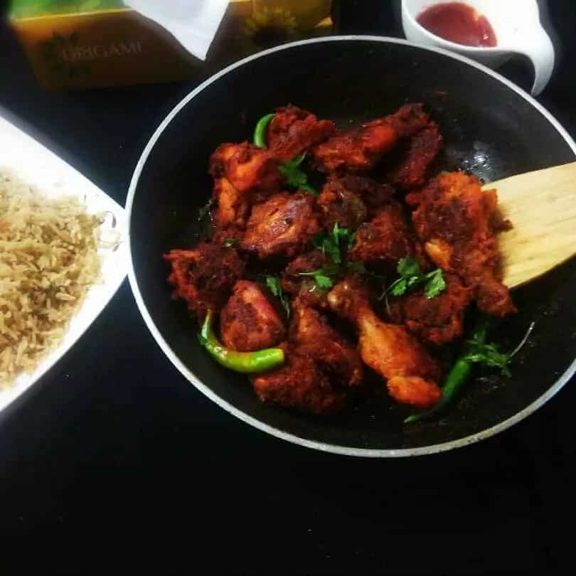 How to make Tawa Chicken Recipe