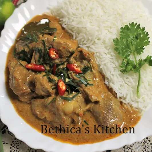 How to make Thai Panang Mutton Curry Recipe