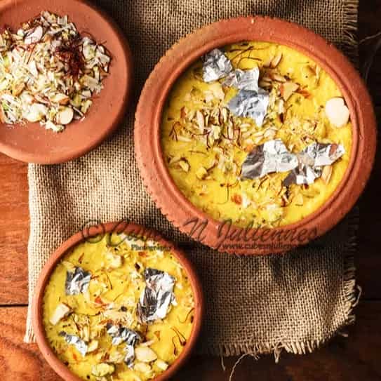 How to make Zafrani Phirni Recipe
