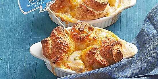 How to make Chicken-with-breadsticks Bake Recipe