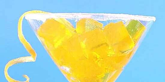 How to make Lemon Drop Jello Martini Recipe