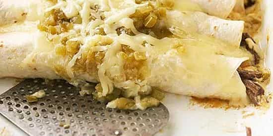 How to make Shredded Beef And Chile Enchiladas Recipe