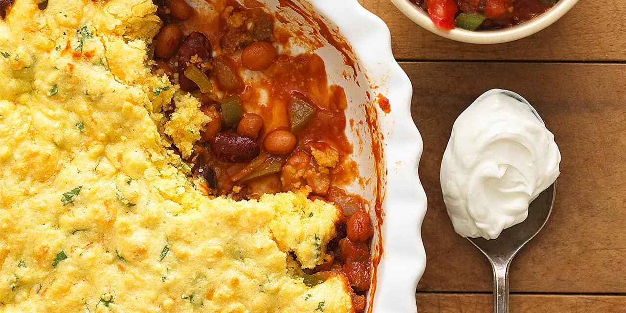 How to make Two-bean Tamale Pie Recipe